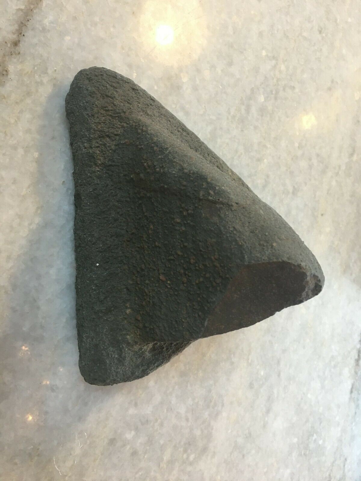 Strange/unique Unidentified Pond-found Wood-mill Triangular-pyramid ...