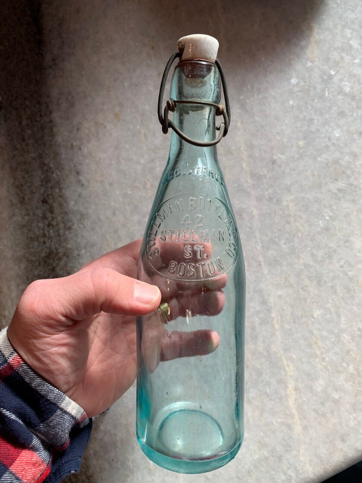 Antique Blob Top Bottle Stillman Bottling Co 42 Stillman St Boston ...