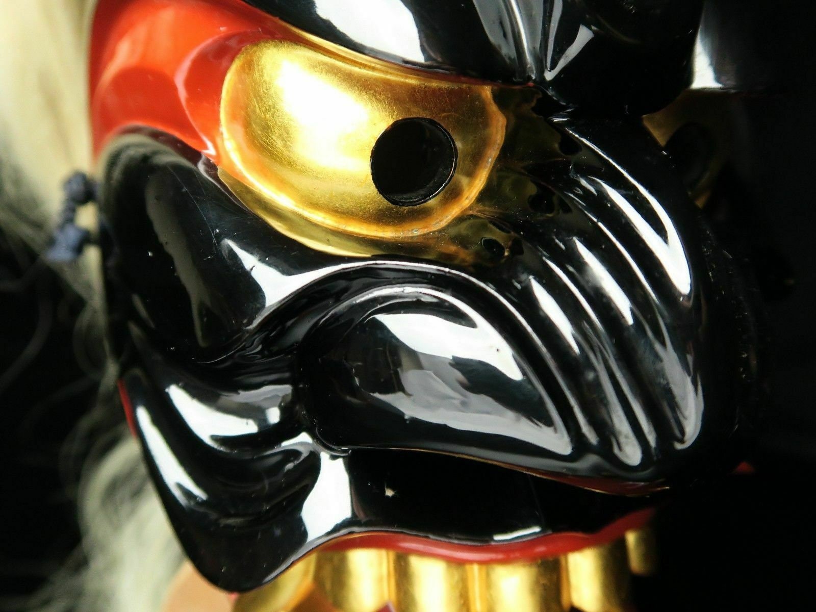 Master Craftsmanship Japanese Wooden BURYU ONI Mask Japan - Etsy UK