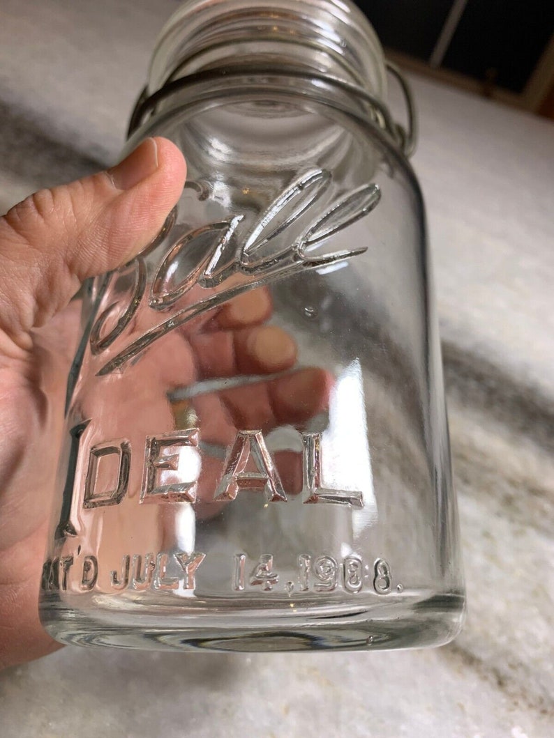 Rare Ball Mason Jar Misprint / Misprinted / Error 1908 -- 1988 - Etsy