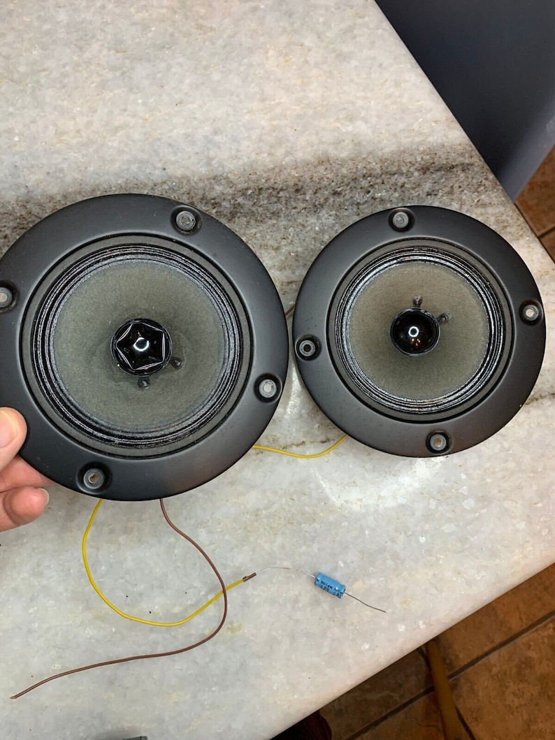 Replacement Parts: Vintage Sony Ss-u431av Speakers Woofer/mids Mid ...