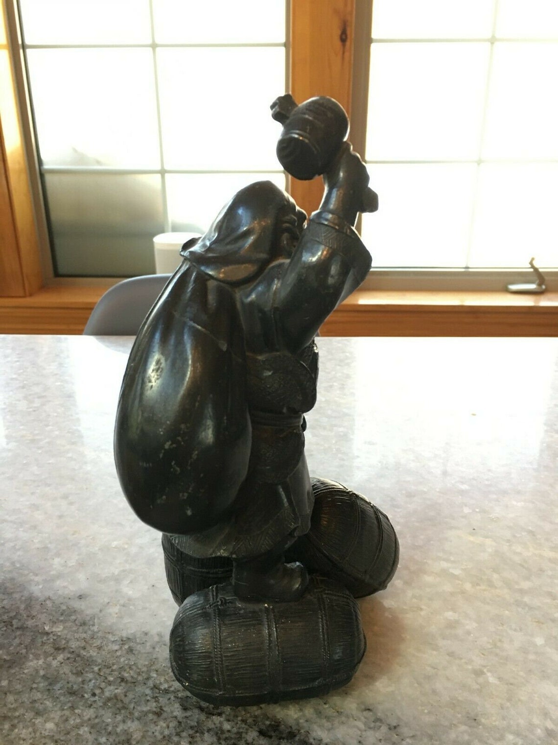 Antique Fine Metal Casting Japanese Statue/sculpture - Etsy