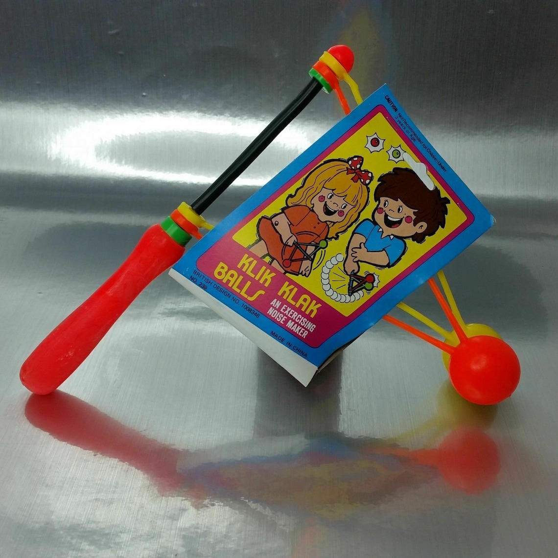 Vintage 1980s Klik Klak Balls Click Clack Clacker Noise - Etsy
