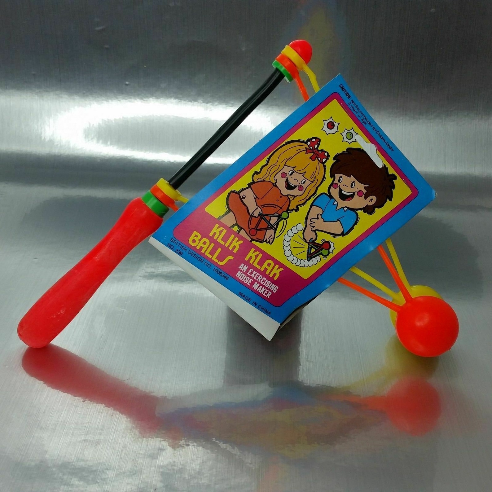 Vintage 1980s Klik Klak Balls Click Clack Clacker Noise - Etsy UK