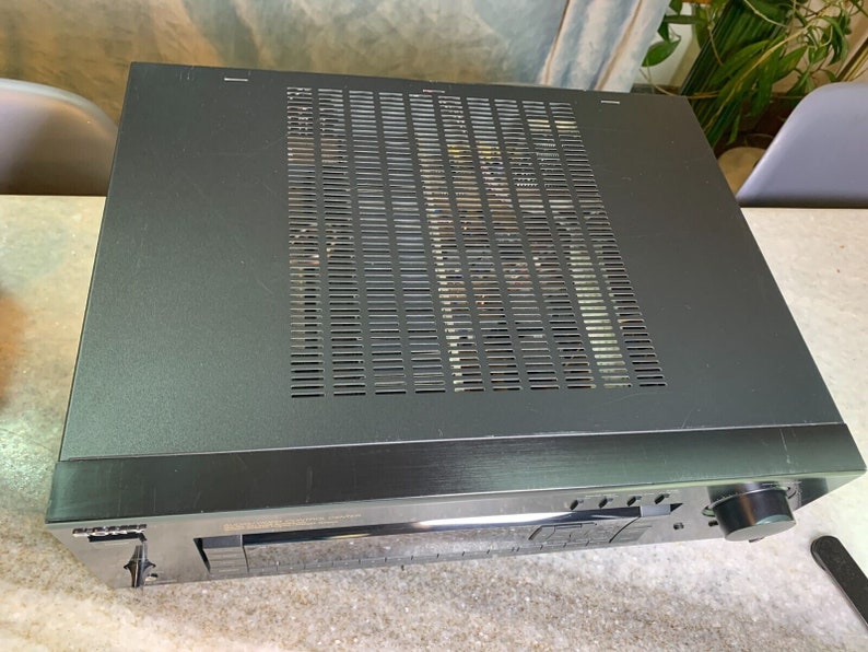 Vintage 1990s 90s Sony Str-d715 Stereo Receiver Reciever 100 Watts ...