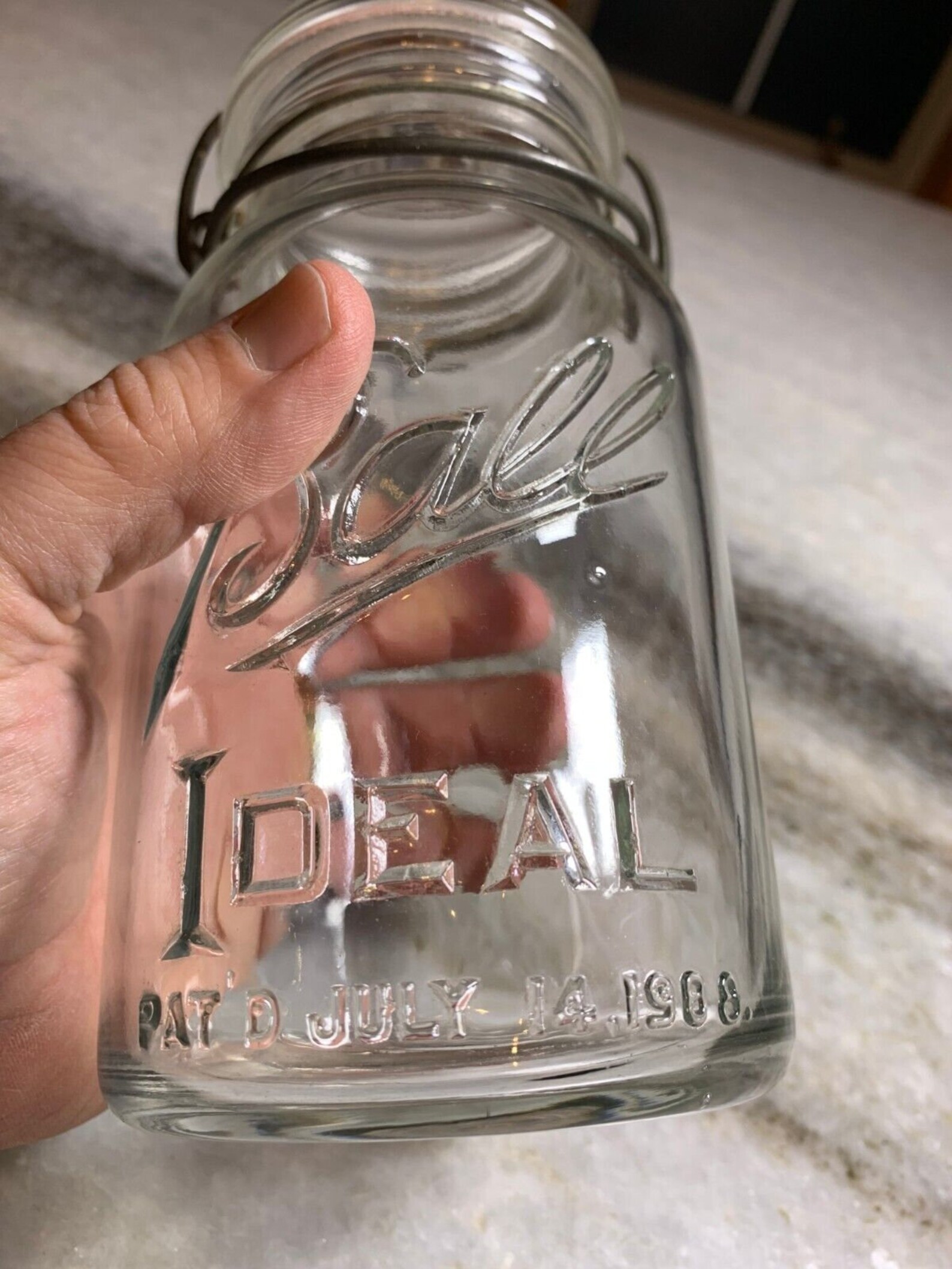 Rare Ball Mason Jar Misprint / Misprinted / Error 1908 -- 1988 - Etsy