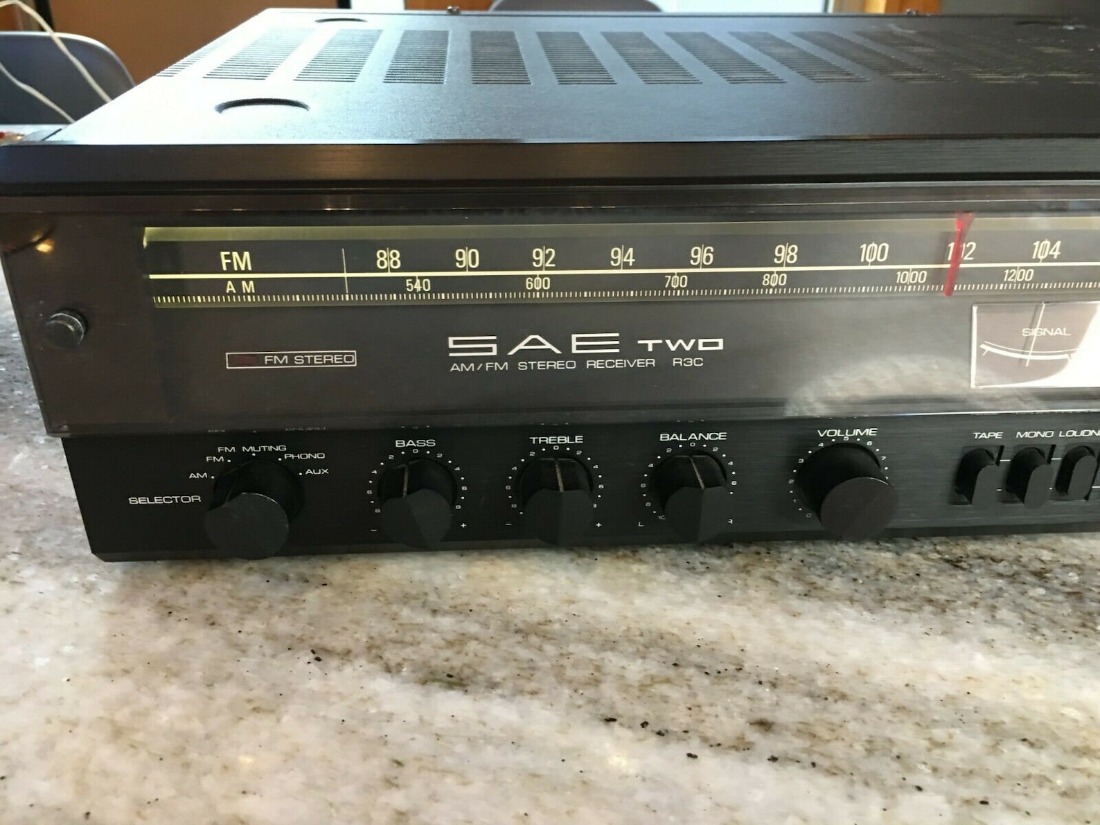 Vintage Sae Two R3c los Angeles Ca/japan Stereo Receiver W/vu Meters ...