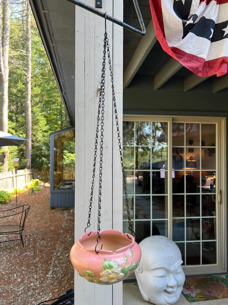 Replacement Chain : Roseville Hanging Pot Pots Planter Planters 3 Three ...