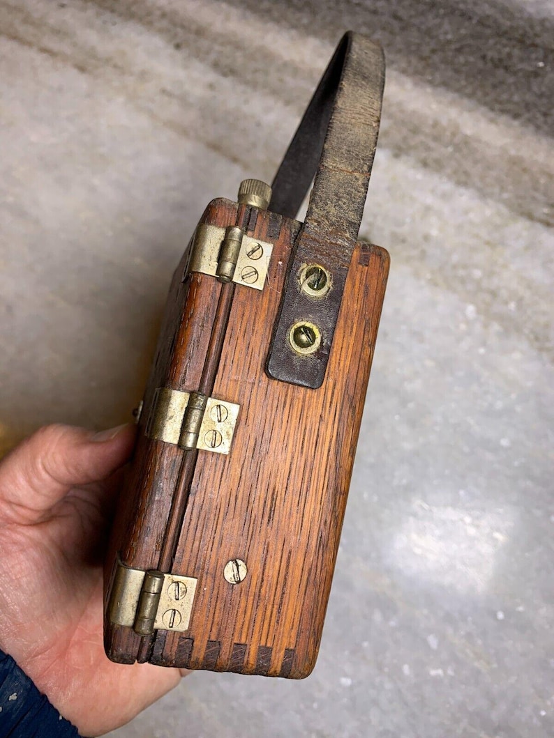 Rare Antique Oak Wood Wooden Western Electric Telephone Phone Line ...