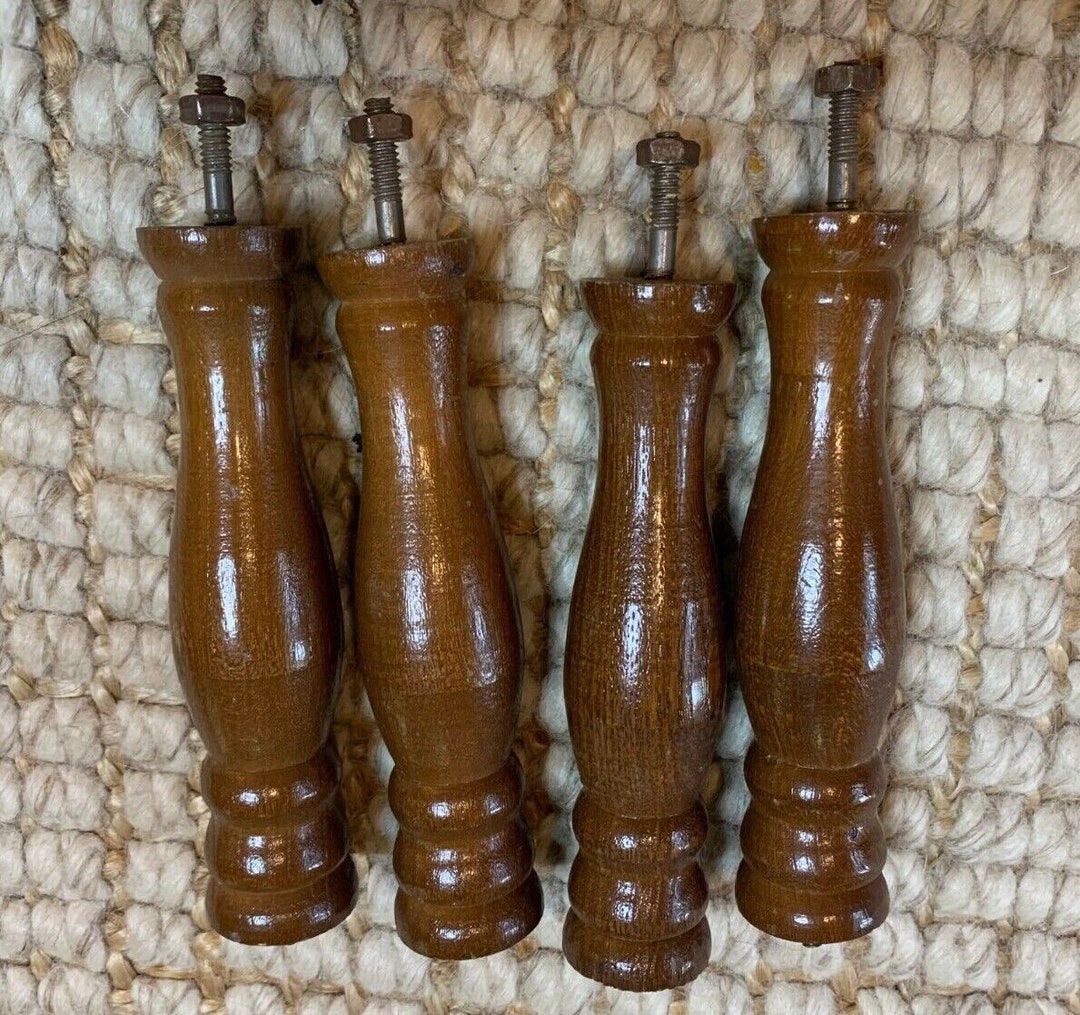 Vintage/retro Mid Century Modern Mcm Wooden Spindles/dowels Coffee ...