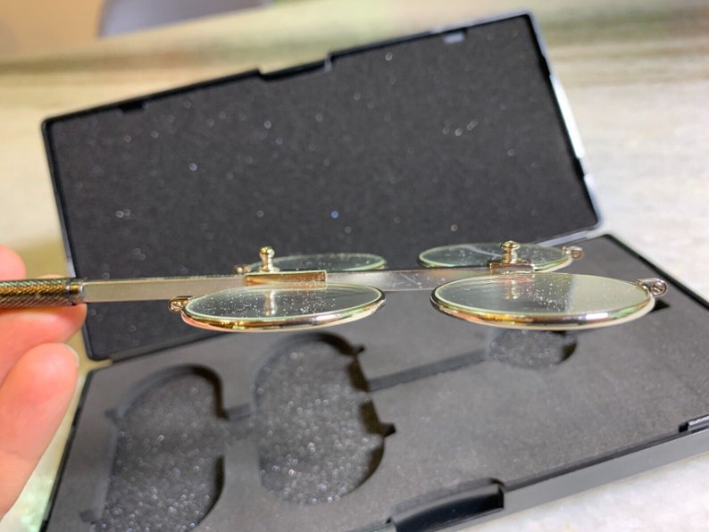 Optometry Optometrist Lens Lenses Glass - .50 and + .50 Tool Guage ...