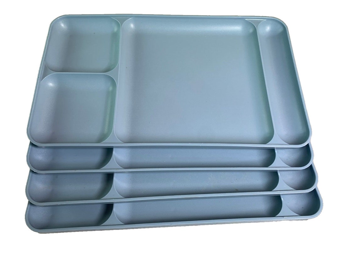 Vintage Tv Dinner Tupperware Tuperware Divided Food Tray Platter Dish ...