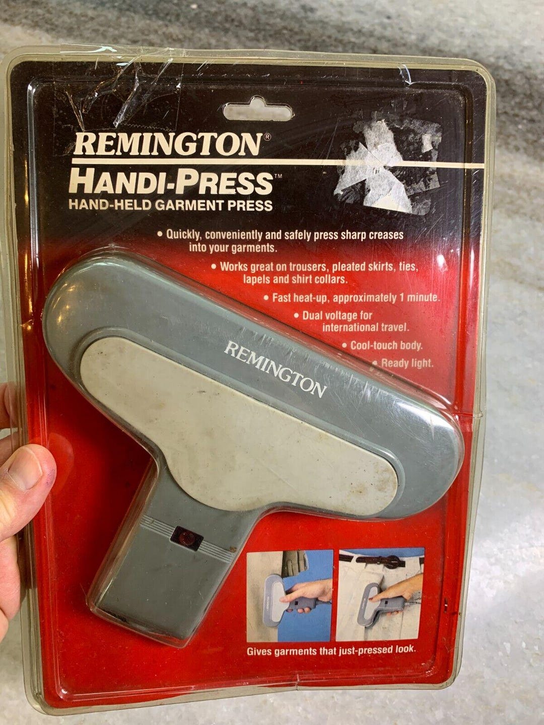 Vintage Handi-press Hand-held Handheld Clothes Clothing Garment Press ...
