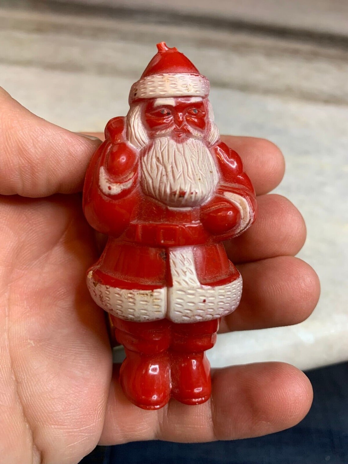 Antique C1930s-40s Plastic Santa Claus Xmas Christmas - Etsy