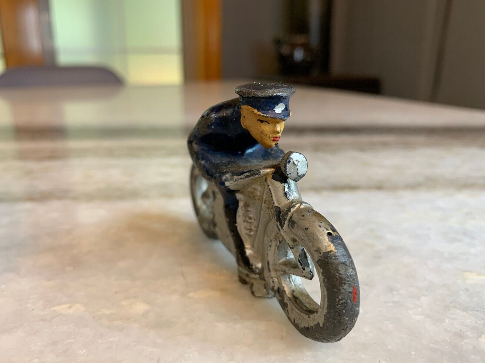 Antique Leaded Figure/figurine Bike/motorcycle Macabre - Etsy