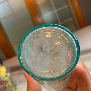 Antique Bottle florida Water Applied Top New York Spiritual Water Holy ...