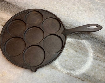 Vintage Jotul Cast Iron Plett Pan - Etsy
