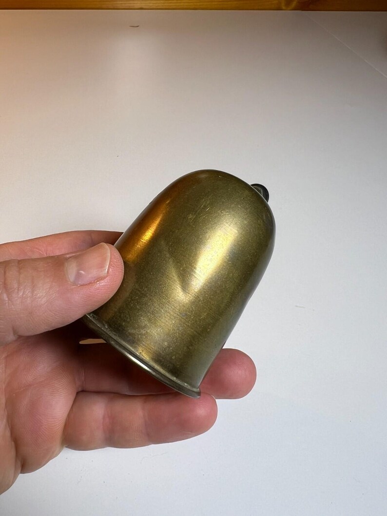 Rare Brass Antique Metal Hearing Aid Aids Device Horn Trumpet London ...