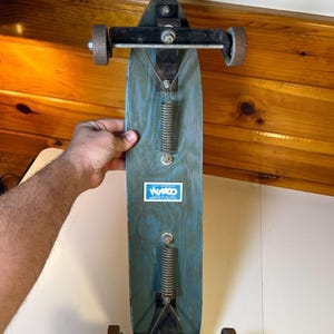 Rare 1960s Humco Surfer Skateboard Wood Wooden Metal Wheels San Diego ...