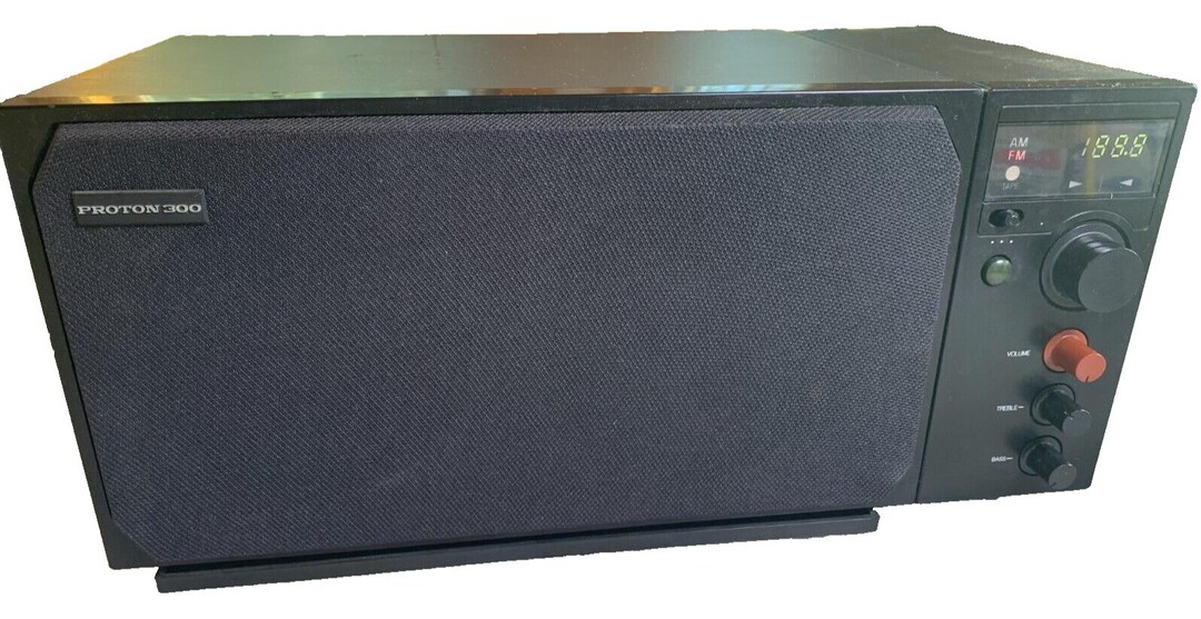 Rare: Antique Vintage Stereo Receiver Reciever Fm Am Radio Proton 300 ...