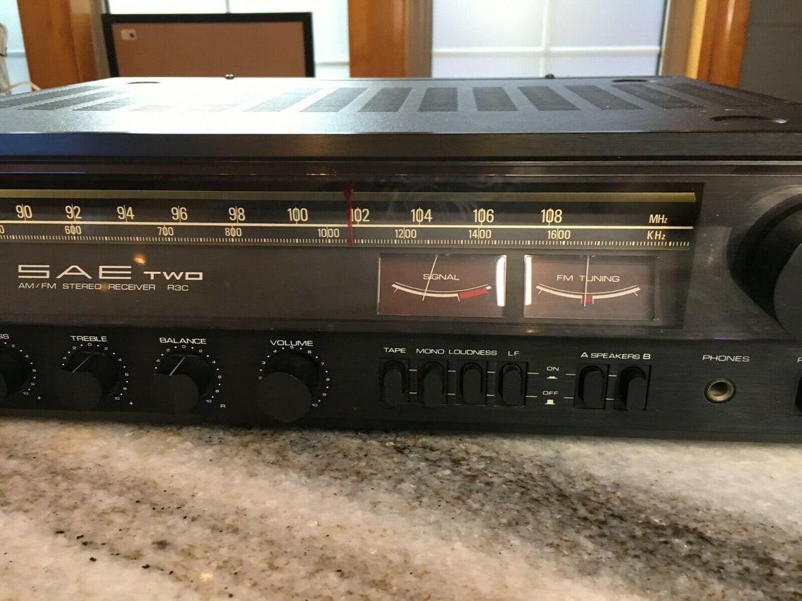 Vintage Sae Two R3c los Angeles Ca/japan Stereo Receiver - Etsy