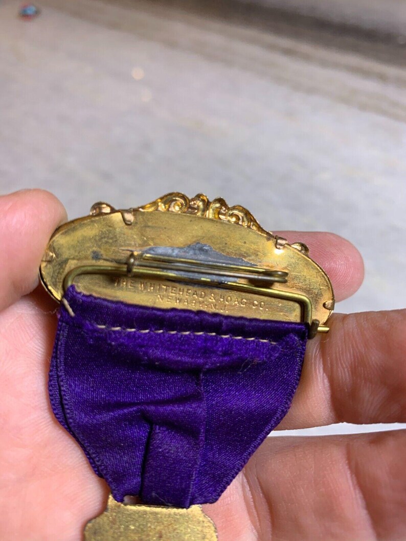 Rare Antique Vintage 1910 Kentucky State Fair Judge Ribbon Medal Metal ...