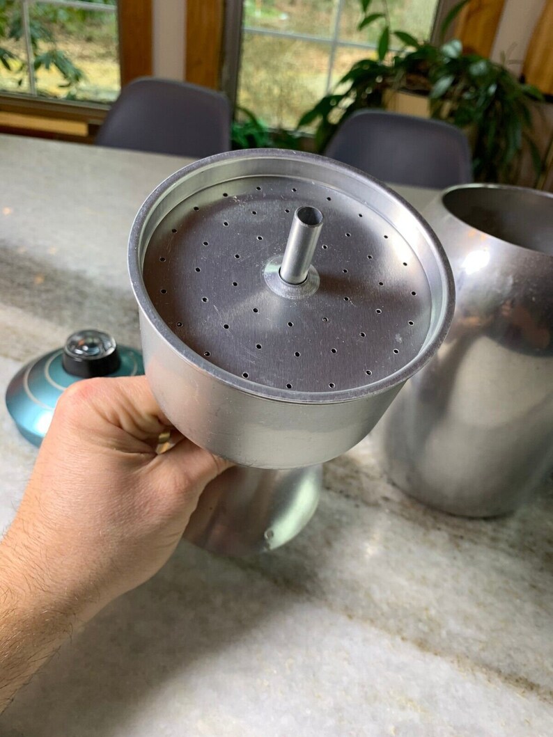 Antique Vintage Wear-ware Wearware Perculator Percolator Kettle ...