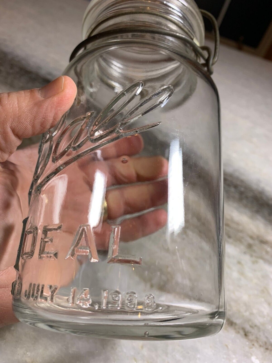 Rare Ball Mason Jar Misprint / Misprinted / Error 1908 -- 1988 - Etsy
