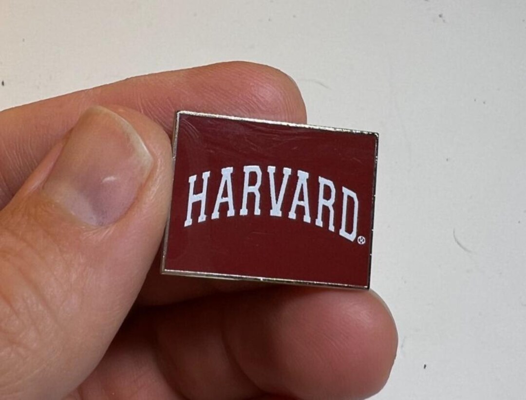 Vintage Harvard University Metal Enamel Badge Charm Medal Pin Pinback ...