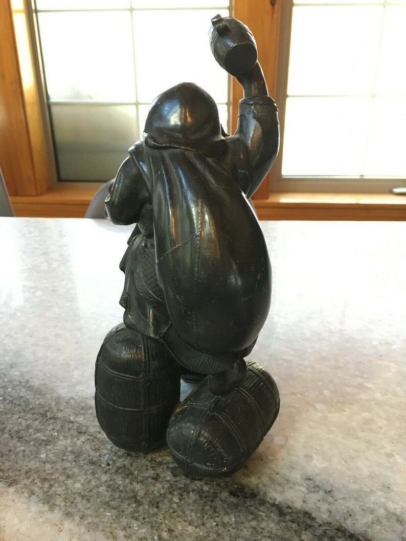 Antique Fine Metal Casting Japanese Statue/sculpture - Etsy