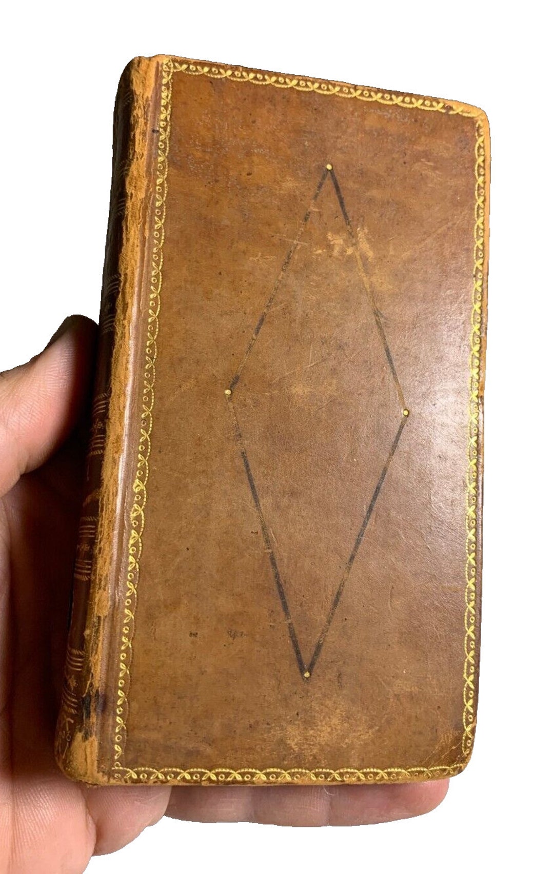 Rare Antique 1811 Victorian Leather Book Gilded Pinder Works Peter ...