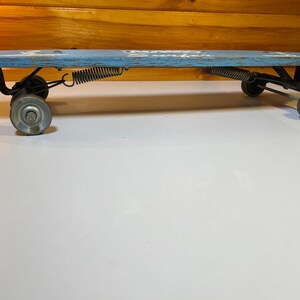 Rare 1960s Humco Surfer Skateboard Wood Wooden Metal Wheels San Diego ...