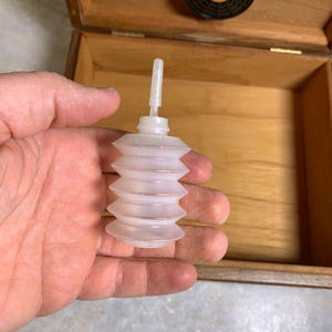 Vintage Solid Wood Wooden Havana Mist Humidor W Hygro Stat Hygrostat ...