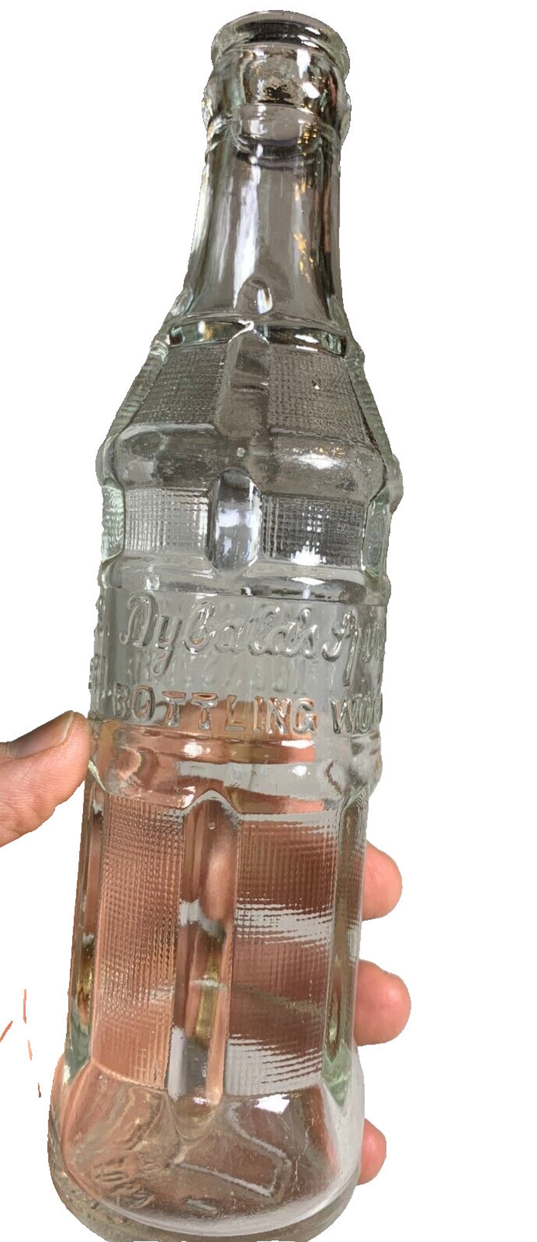 Antique Art Deco Bottle John Dybala Dycala Spring Bottling Works ...