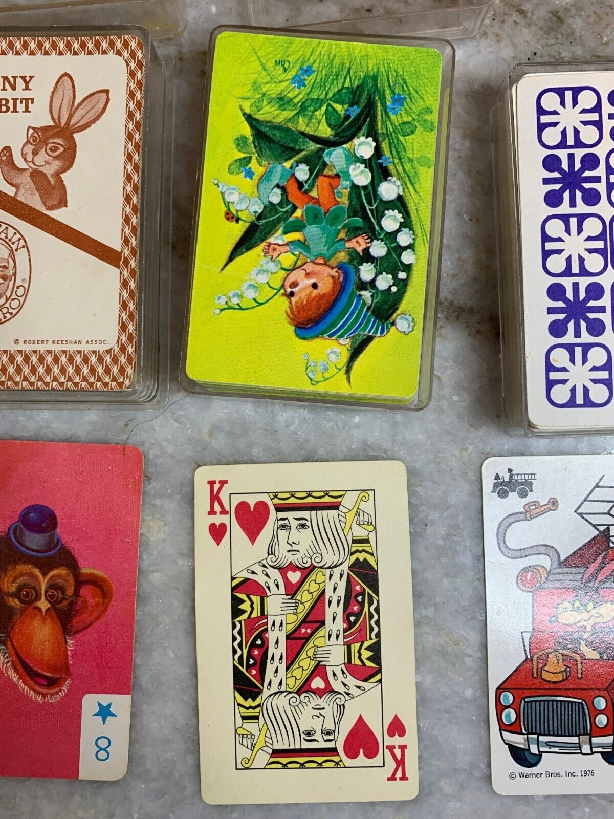Vintage 1970s 1980s Game Cards Captain Kangaroo Muppets Seasame Street ...