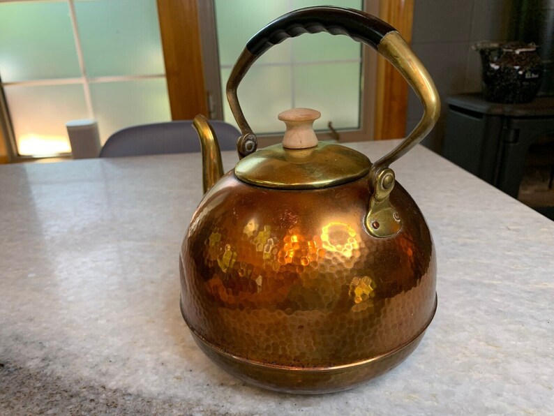 Antique-vintage West Germany Sus Hand-hammered Small Copper - Etsy