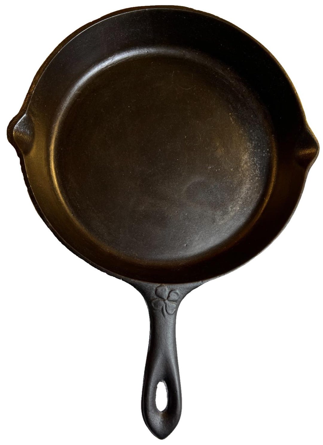 Rare Portland Stove Foundry #8 Cast Iron Skillet Pan Clover Logo Maine ...