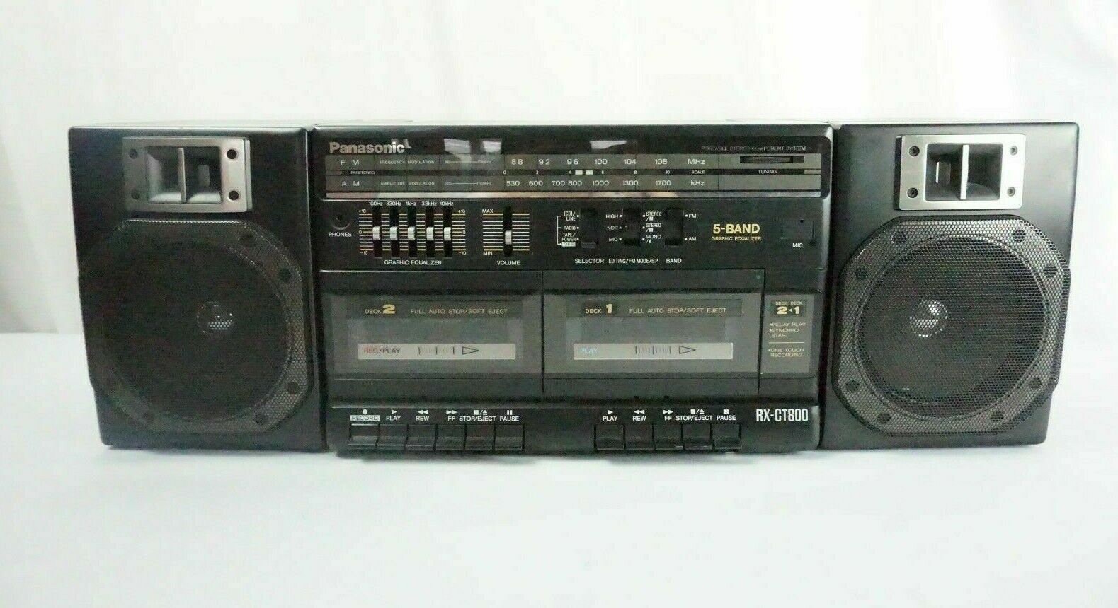Vintage 1980s sanyo boombox oem/original replacement part cassette ...