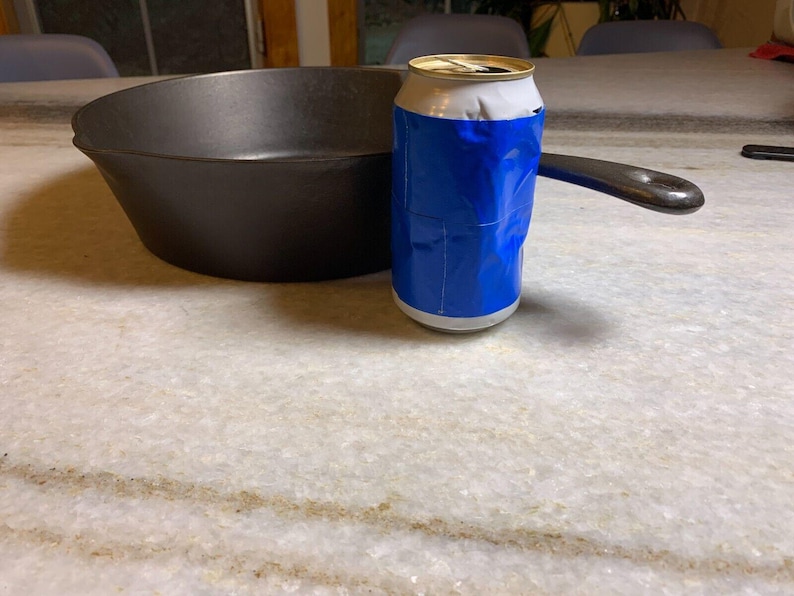 Rare Antique Deep Fryer Frying Pot Pan Cast Iron Restored Smooth ...