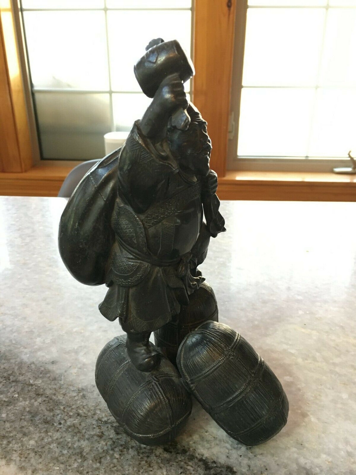 Antique Fine Metal Casting Japanese Statue/sculpture - Etsy