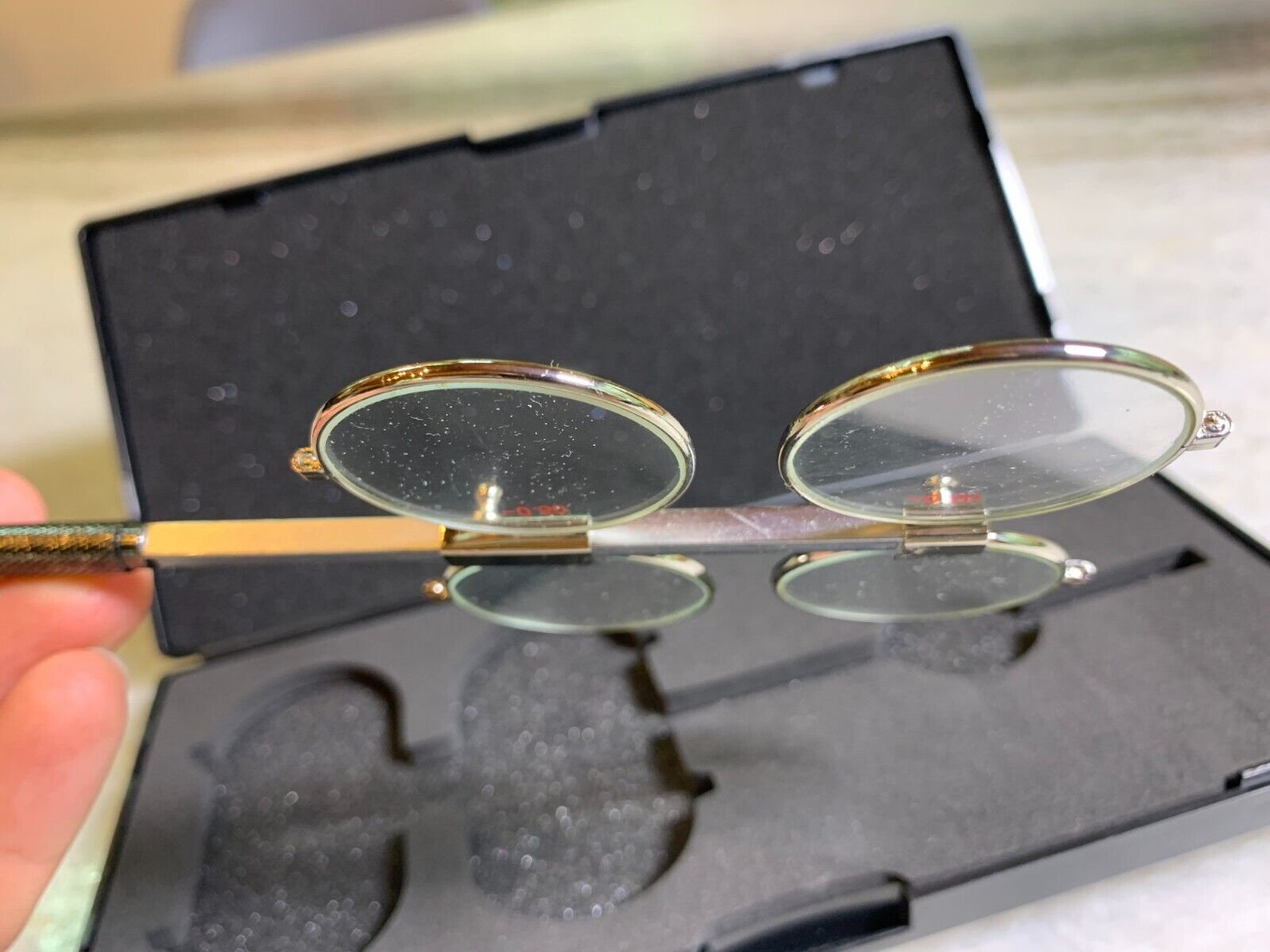 Optometry Optometrist Lens Lenses Glass - .50 and + .50 Tool Guage ...
