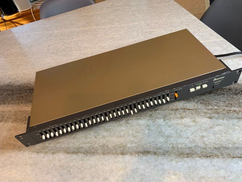 Vintage 1984 1/3 Octave Eq Equalizer Made in Japan 6.35 Mm Trs/ts Input ...