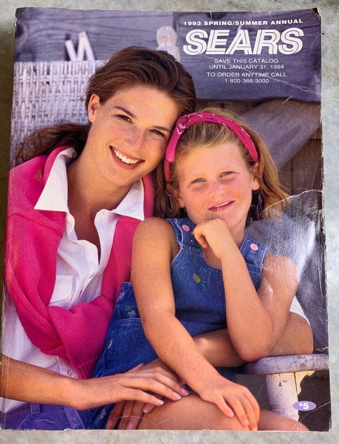 Vintage 1990s 90s Sears Annual Catalog Magazine Brochure Booklet Flyer ...