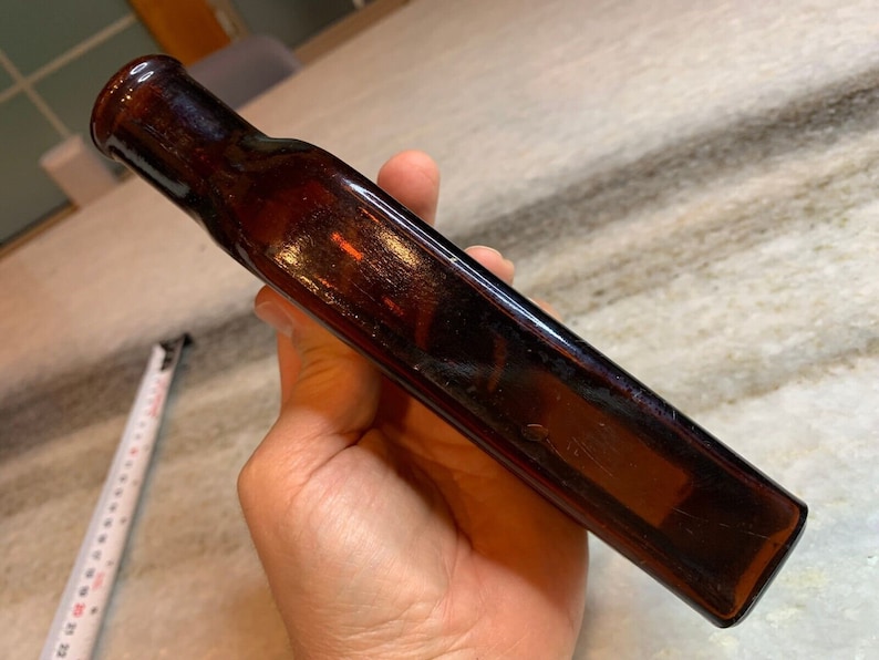 Rare Cork-topper Antique 1800s Father Johns Medicine Bottle Lowell ...