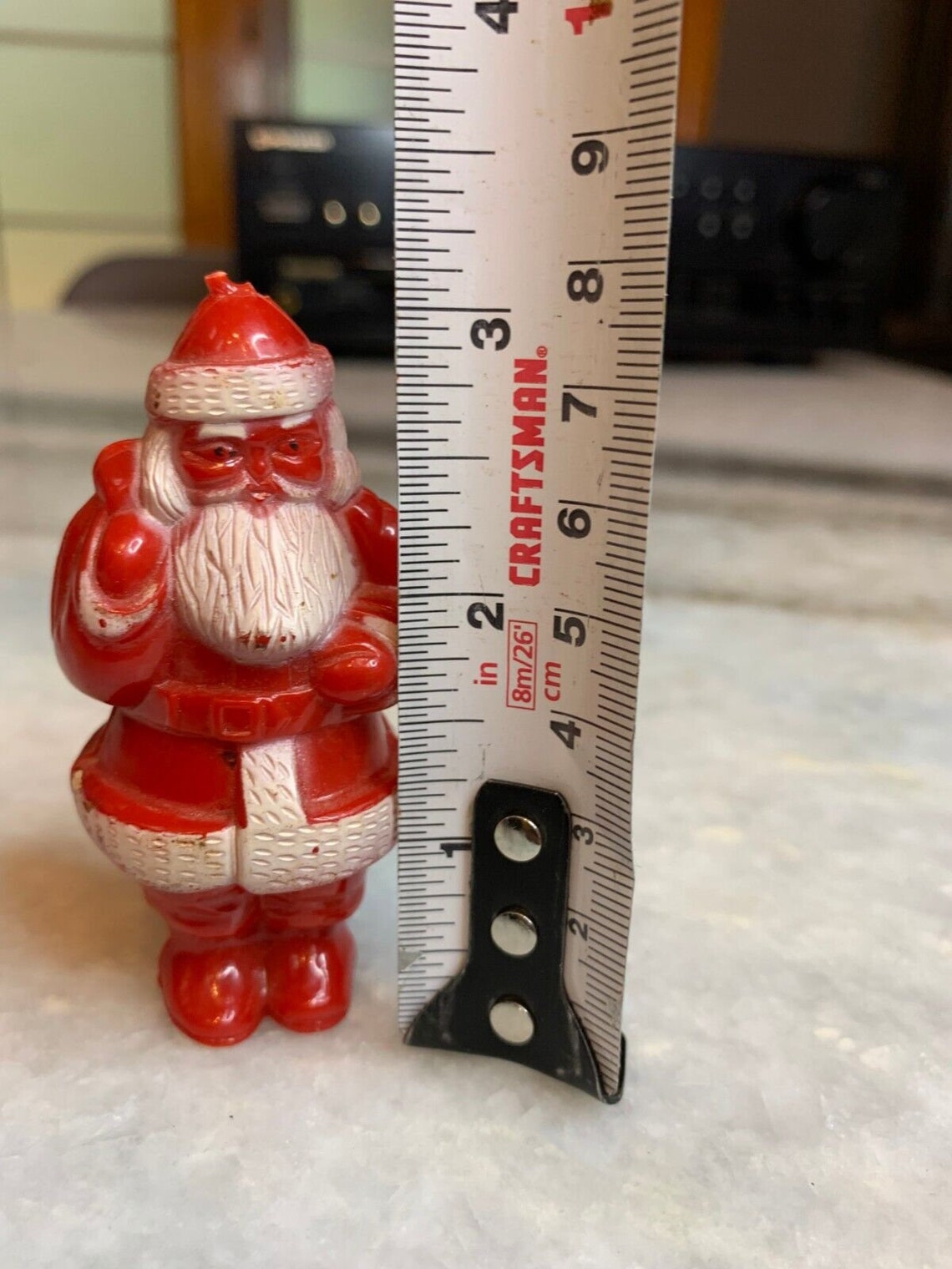 Antique C1930s-40s Plastic Santa Claus Xmas Christmas Figure/figurine ...