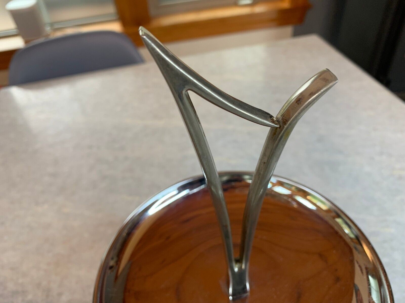Vintage Antique Mid Century Modern Mcm Chrome Serving Horderve - Etsy