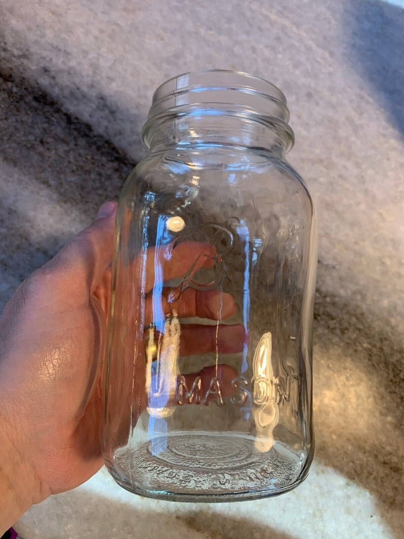 Rare Ball Mason Jar Misprint / Misprinted / Error "b" Letter Only, Holy ...