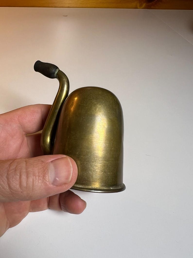 Rare Brass Antique Metal Hearing Aid Aids Device Horn Trumpet London ...