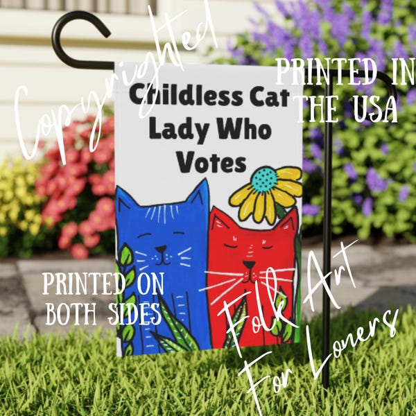 Lady Flag - Etsy