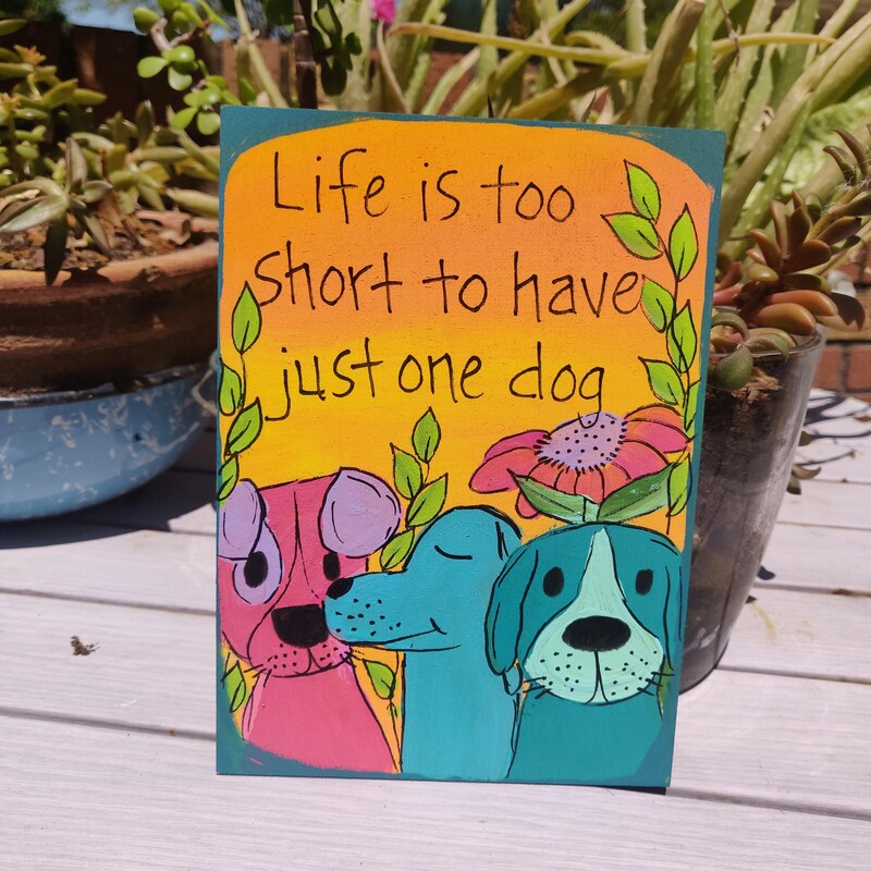 Life is Too Short - Etsy